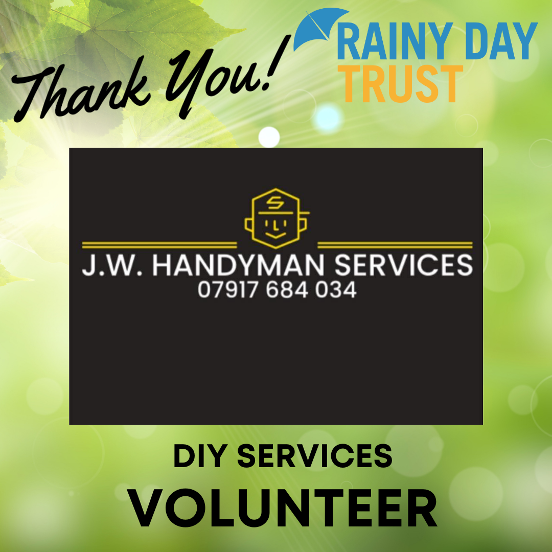 Thank you to J.W. Handyman Services! - Rainy Day Trust
